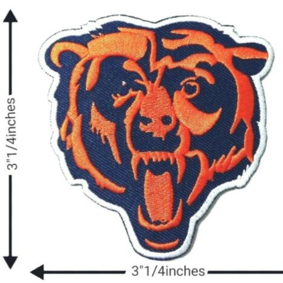 Accessories | Chicago Bears Iron On Patch Nfl Football Team Diy | Poshmark